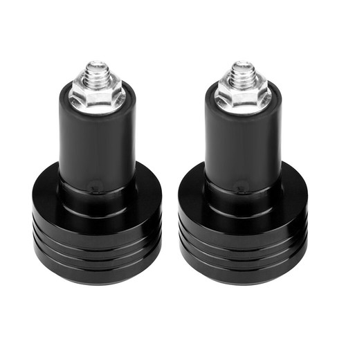 New Pair Of 22mm Universal Aluminum Motorcycle Grip Handlebar Ends ...