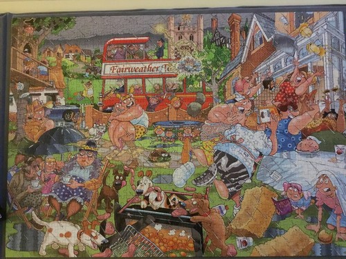 Wasgij Original 27 The 20th Party Parade Puzzle - 2x1000 Pieces (19151 ...