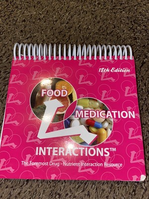 Food-medication Interactions by Pronsky, Zaneta M. (Spiral-bound) 18th ...