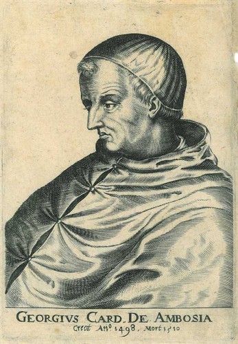 Portrait of Georges d'Amboise | eBay