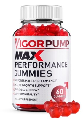 (1 Pack) Vigor Pump MAX Gummies, Vigor Pump Max Performance Supplement | eBay