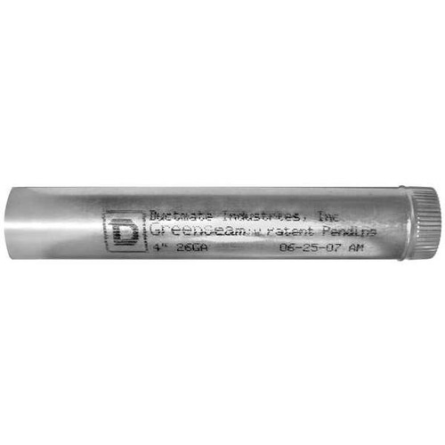 Greenseam Snap Lock Pipe,14" Duct Size,PK5 GR60SPBGP14GA26 Greenseam ...