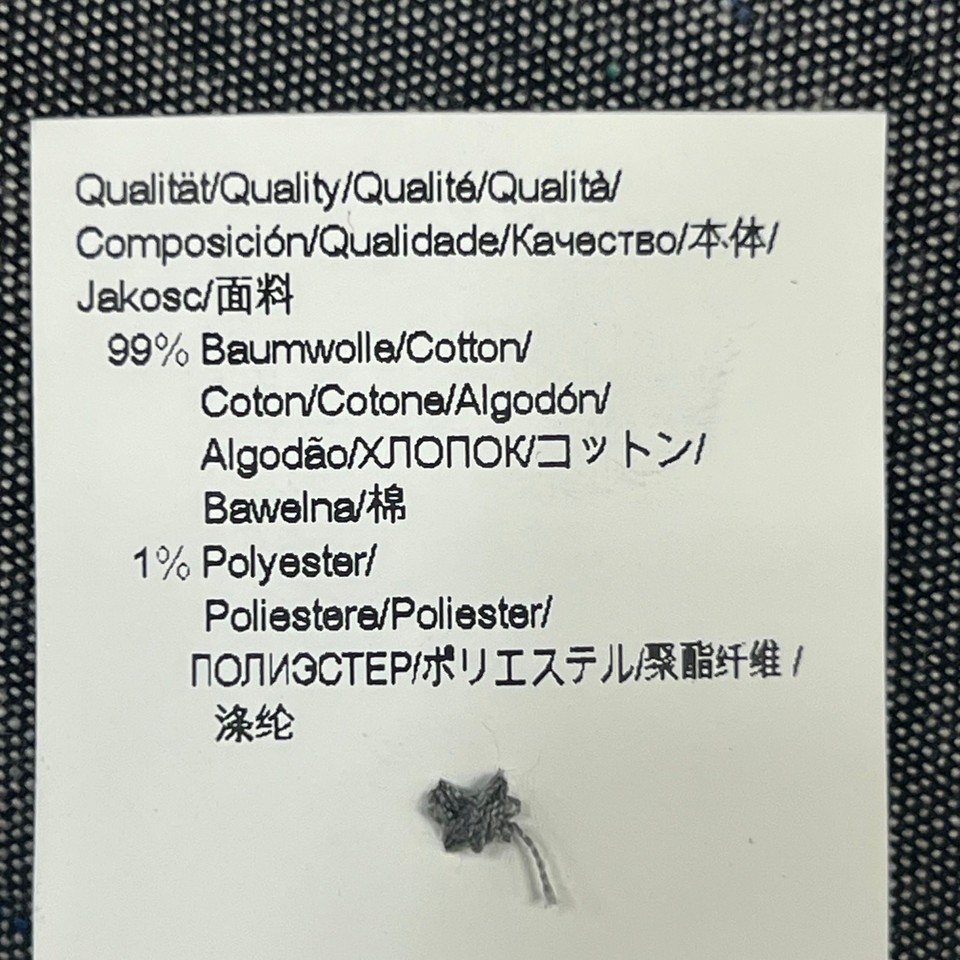 NWT Hugo Boss Orange Tag Men's L Gray Button-Up Shirt Long Sleeve ...