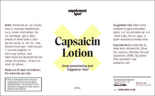 Capsaicin Lotion – Cream for Muscles & Joints – Deep Penetrating Roll ...