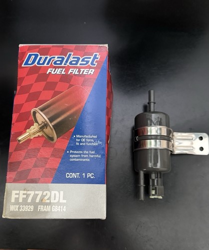 DURALAST FF772DL Fuel Filter for WIX 33929 FRAM G8414 99-01 Jeep Grand Cherokee | eBay