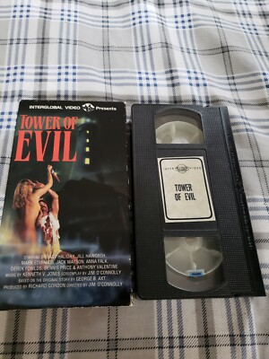 Rare Interglobal Video Tower Of Evil Variant VHS | eBay