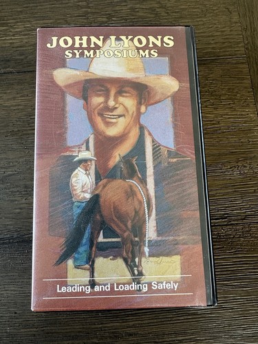 Horse Training VHS - Leading & Loading Safely - John Lyons | eBay