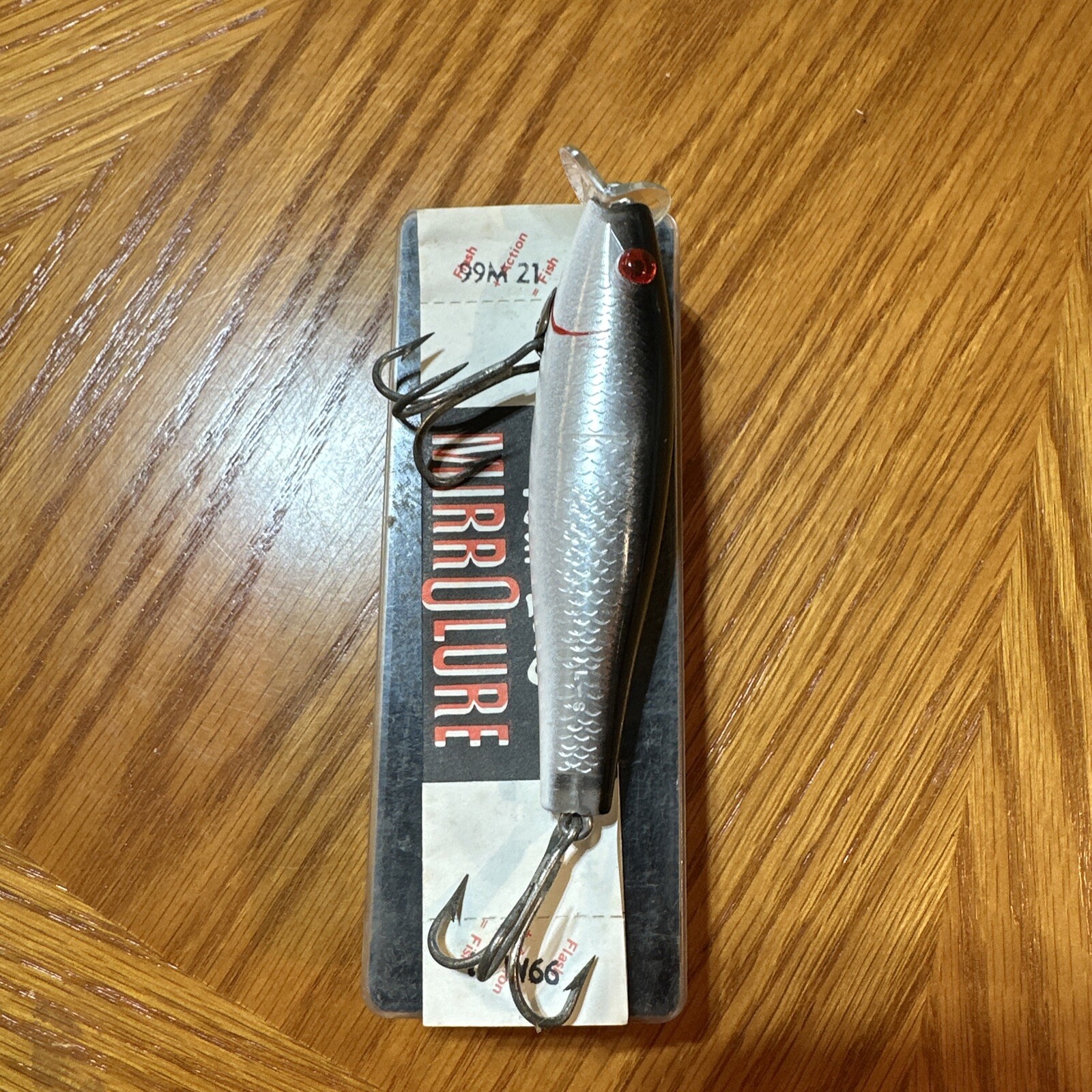 Vintage L&S 99M Mirrolure Fishing Lure In Original Box With Papers M21 ...