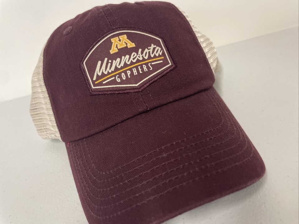 MINNESOTA Golden Gophers Hat Snapback Mesh Cap Unisex Trucker Baseball ...