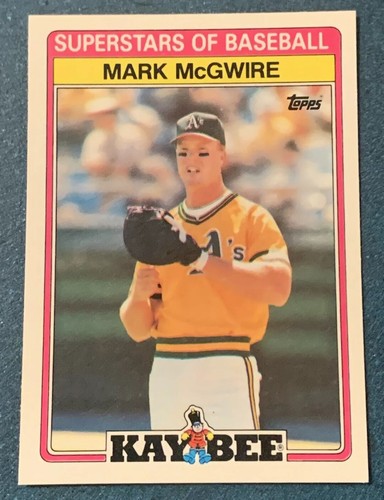 1989 Topps Kay-Bee #21 Mark McGwire Kaybee - Oakland A’s | eBay