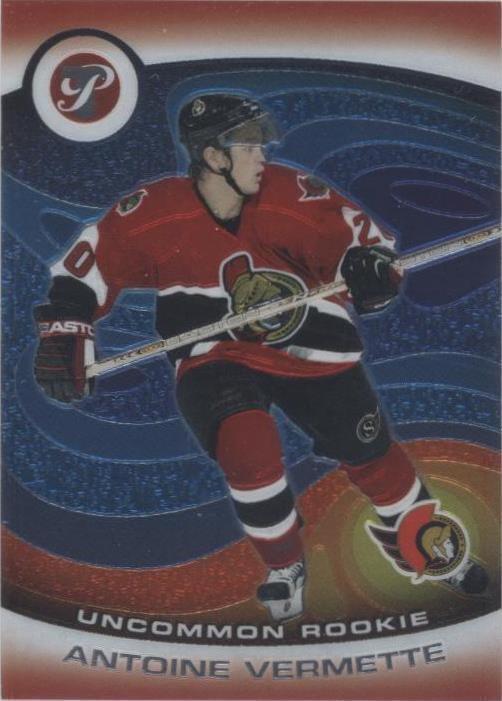 2003-04 Topps Pristine - Antoine Vermette #180 /699 (RC) for sale ...