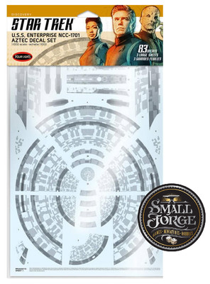MKA040. Star Trek USS Enterprise & USS Reliant Aztec Decal Set Polar ...