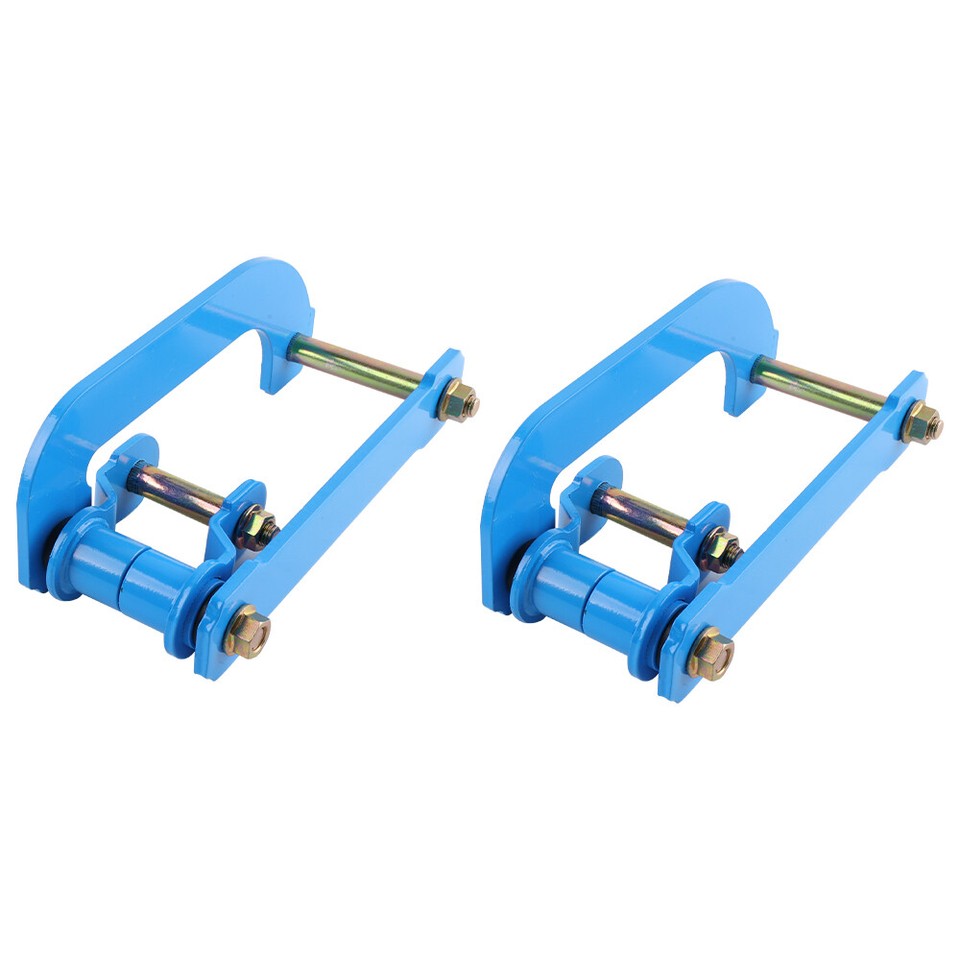 2pcs Rear Comfort Leaf Spring Shackles 2" Lift for 2016+ Toyota Hilux ...