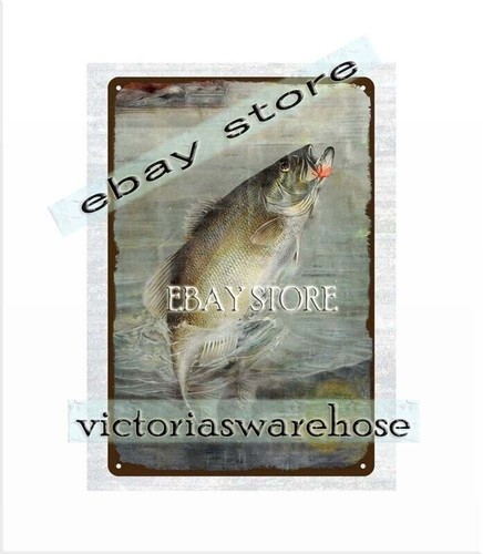 ARM AND HAMMER BAKING SODA ads smallmouth bass fishing metal tin sign ...