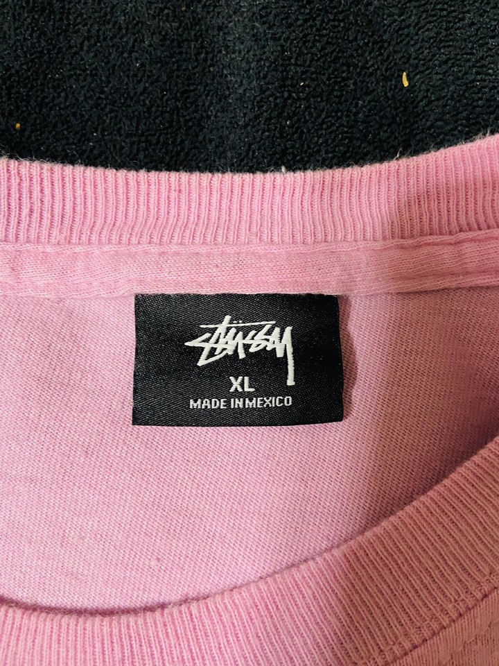Stussy Pink Shirt XL Volcom Obey 10Deep Crazy Shirts Salt Life Vans ...