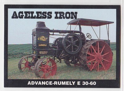Vintage Advance-Rumely OilPull E 30/60 Metal Wheel Farm Tractor Trading ...