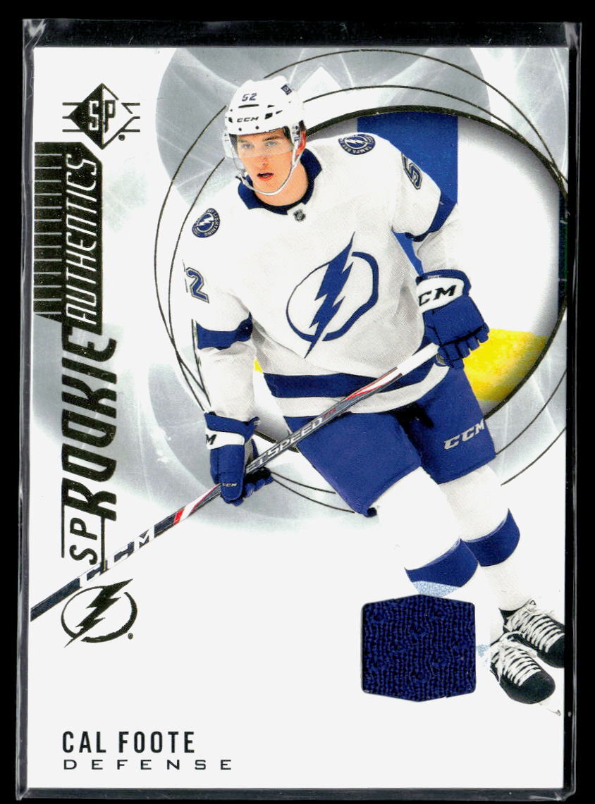 2020-21 Cal Foote SP Authentics Jersey Cal Foote | eBay