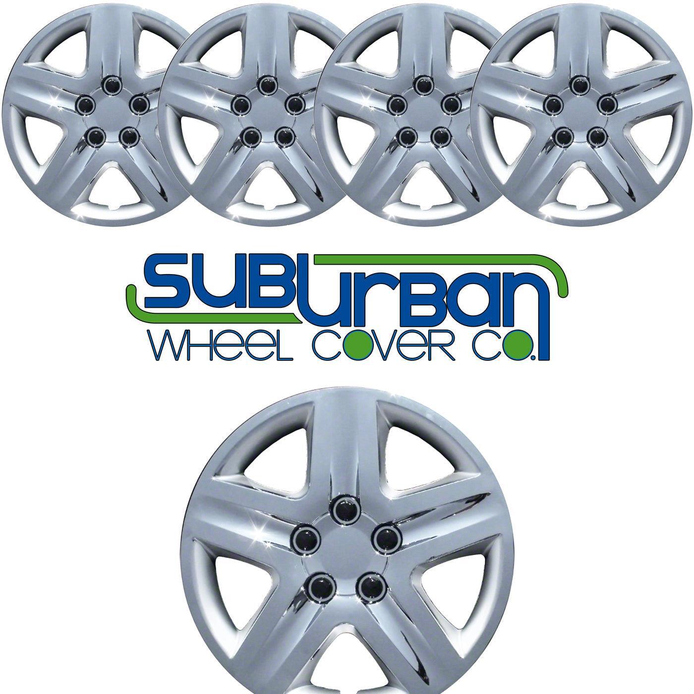 Fits Ford Escape 17" 5 Spoke Snap On Chrome Hubcaps Wheel Covers # 431 ...