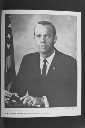 Alan Bartlett Shepard Jr Print by International Portrait Gallery ...
