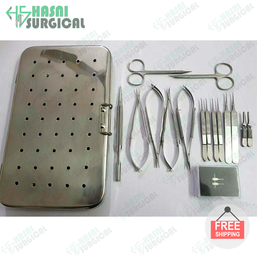 Micro Hand Surgery Instrument Set for Microsurgical Premium Quality | eBay