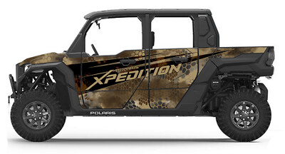 GRAPHICS KIT DECO DECALS STICKERS VINYL WRAPS 2023+ POLARIS XPEDITION ...