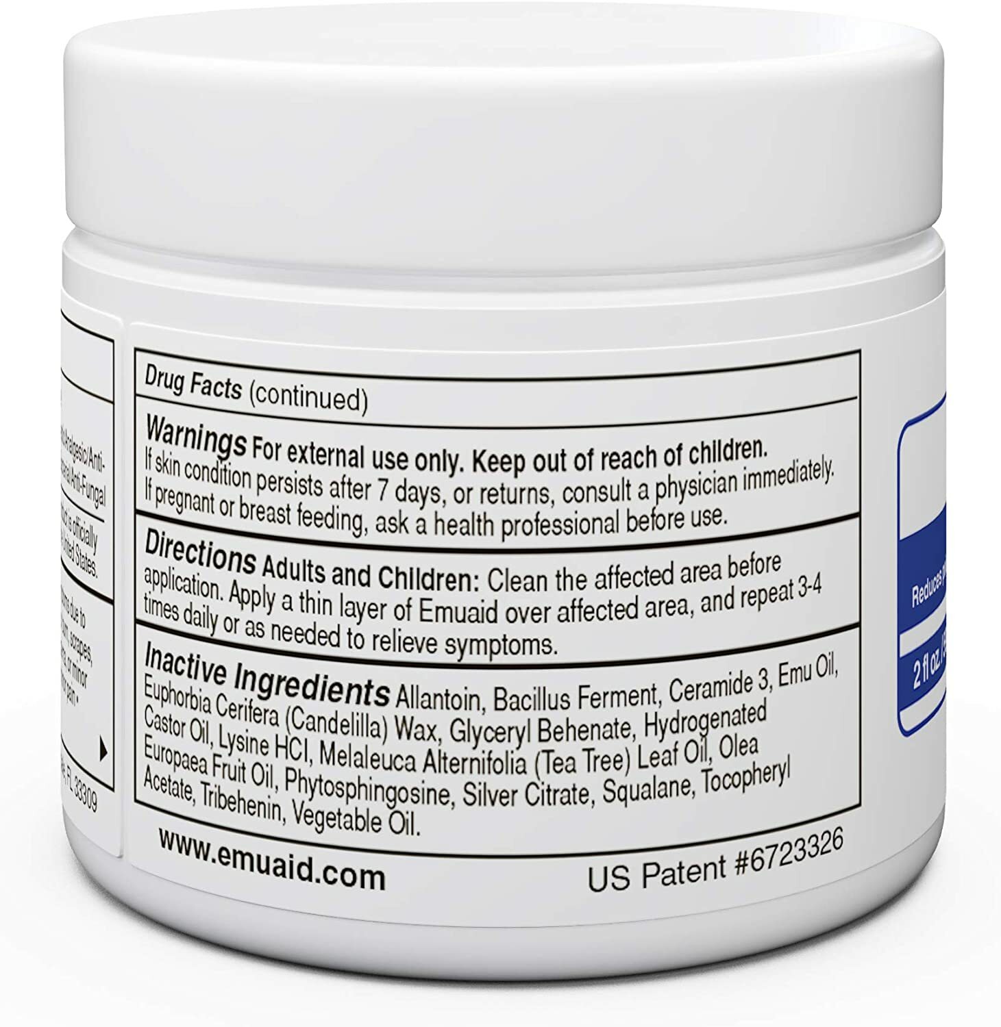 EMUAID Ointment - Regular Strength Eczema Cream for Athletes Foot and ...