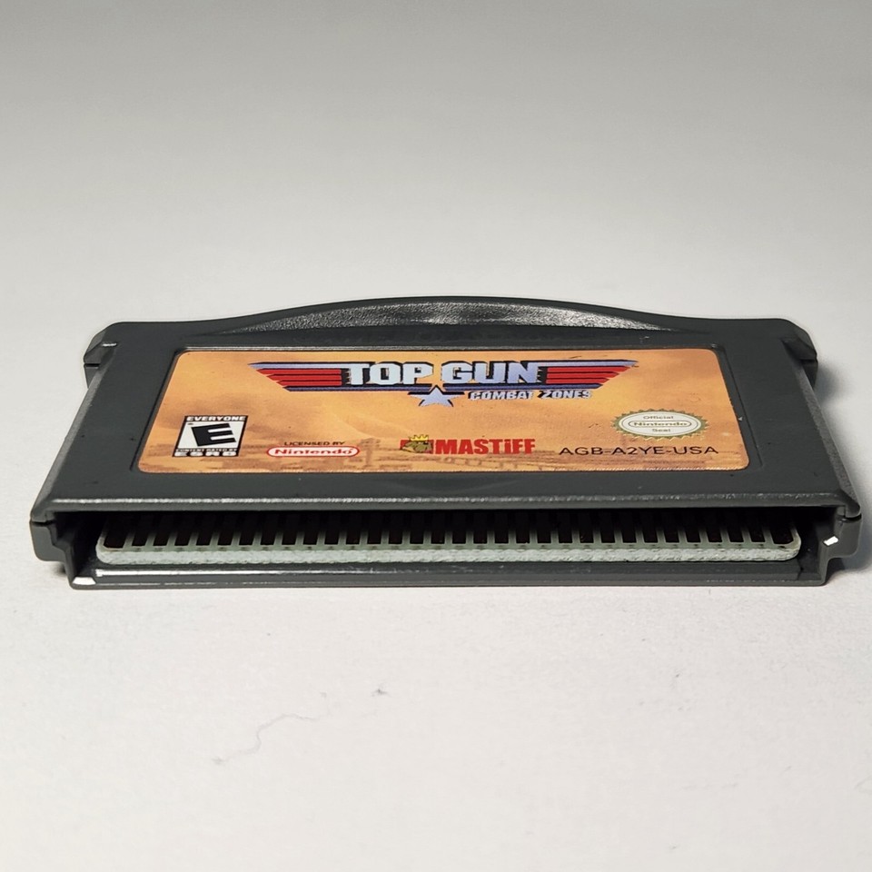 Top Gun: Combat Zones (Nintendo Game Boy Advance) GBA Authentic Tested ...
