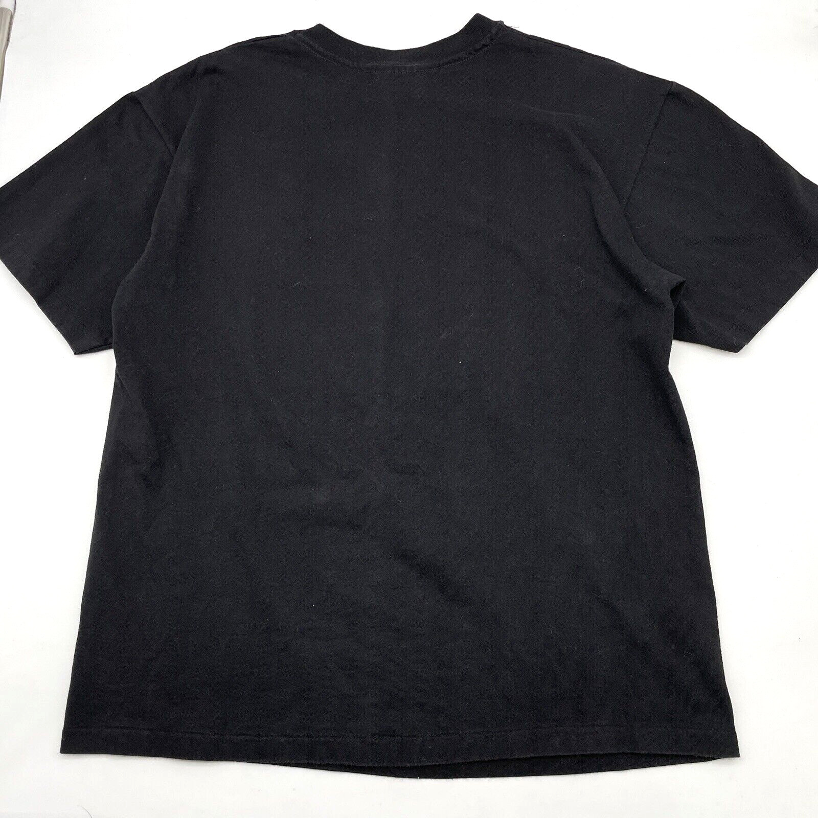 1993 Black Hanes Heavyweight Single Stitch 'Happy Hal… - Gem