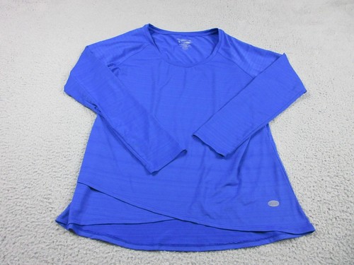 Reel Legends Shirt Womens Adult Large Blue Logo Lightweight Performance ...