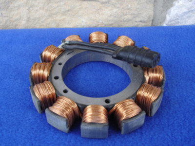 FOR HARLEY BIG TWIN SOFTAIL DYNA BIG DOG ULTIMA MOTORS 32 AMP STATOR ...