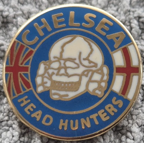 CHELSEA FC BADGE - CHELSEA HEADHUNTERS BADGE | eBay UK