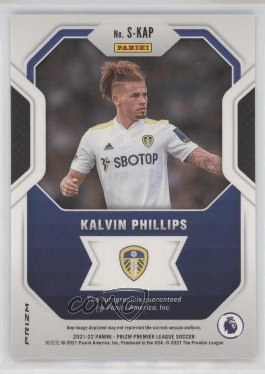 2021 Panini Prizm Premier League Signatures Choice Kalvin Phillips #S ...