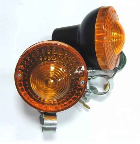 2X Front Turn Signal Light For Yamaha DT 175 250 400 100 125 XT 250 500 ...