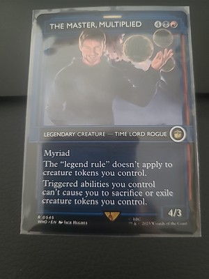 The Master, Multiplied (Showcase) Universes Beyond: Doctor Who Regular ...