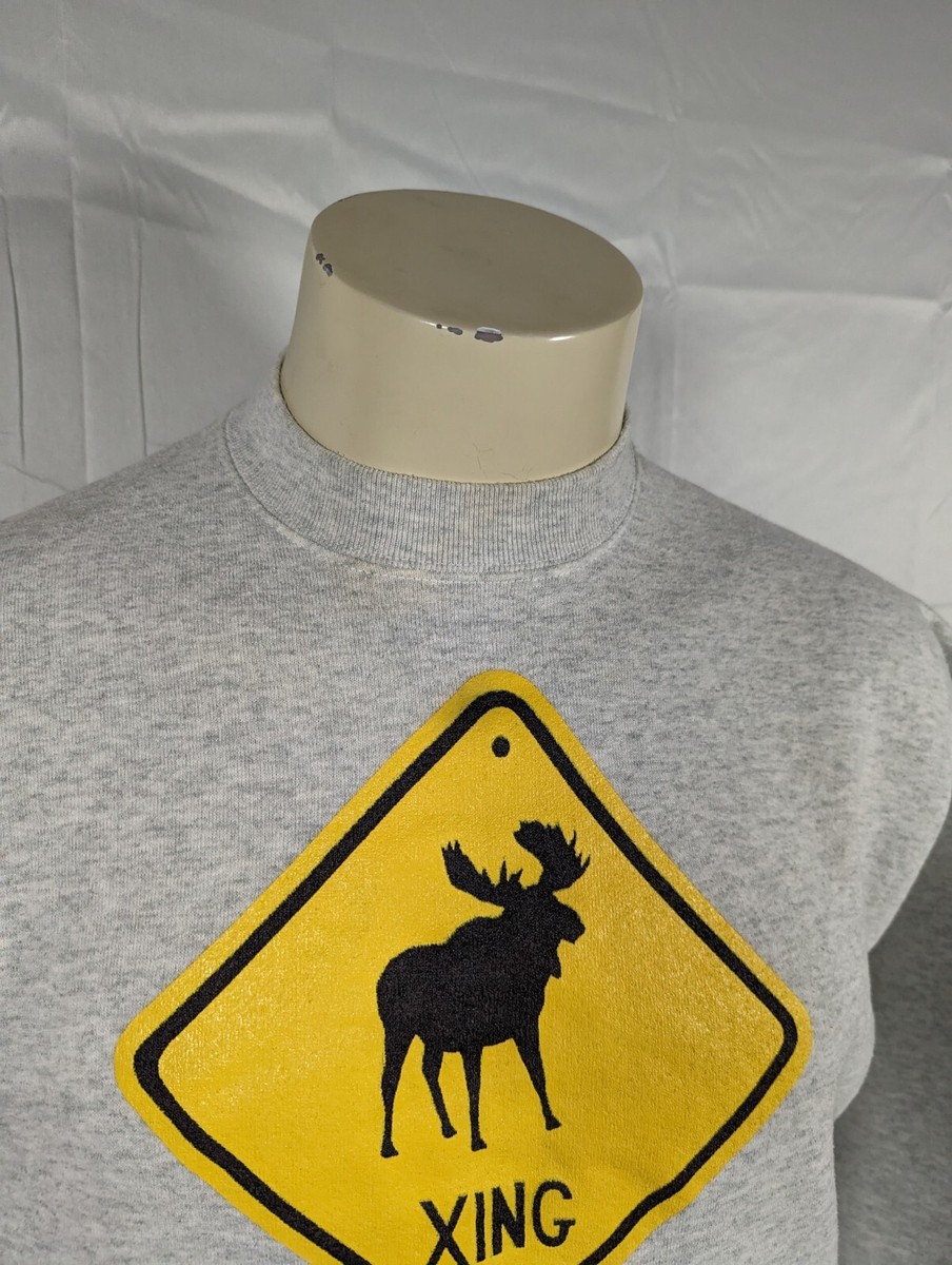 Funny Moose Sign