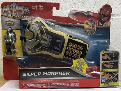 Power Rangers Super Megaforce Silver Morpher With Key Sounds Role Play ...