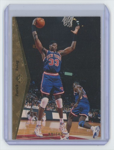 1994-95 Upper Deck SP Patrick Ewing Basketball Card New York Knicks ...