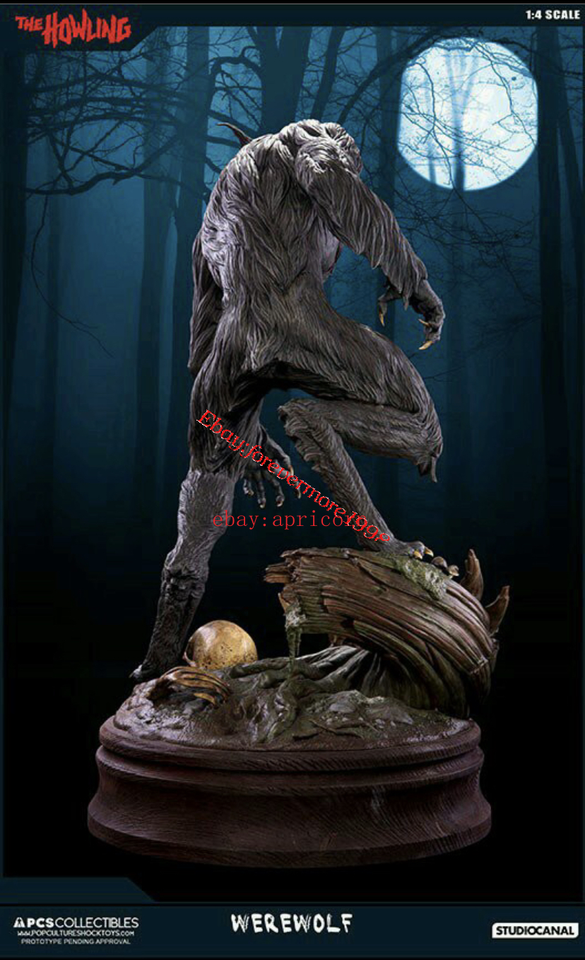 PCS Werewolf Statue Resin Figure Model Collectible Painted Limited Boy ...