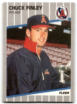 1989 Fleer Chuck Finley p California Angels #477 | eBay