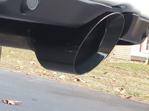 Genuine Mopar Black 5-inch Exhaust Tips 82216079AA for sale online | eBay