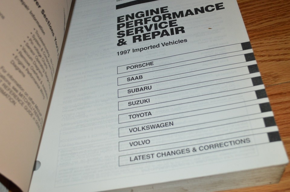 1997 ENGINE PERFORMANCE SERVICE REPAIR MANUALS IMPORTED CARS TRUCKS ...