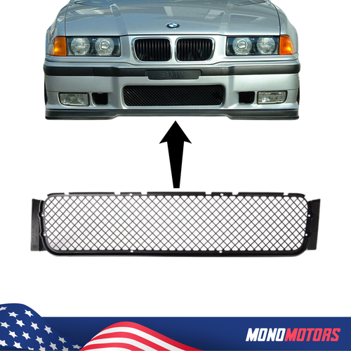 Spoiler Mesh Grill for BMW E36 M3 Bumper 51112250685 FREE 3-5 DAYS ...