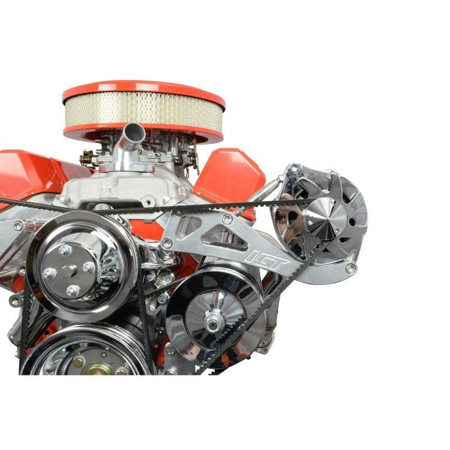 ICT Billet A/c Compressor Alternator and Power Steering Bracket Kit ...