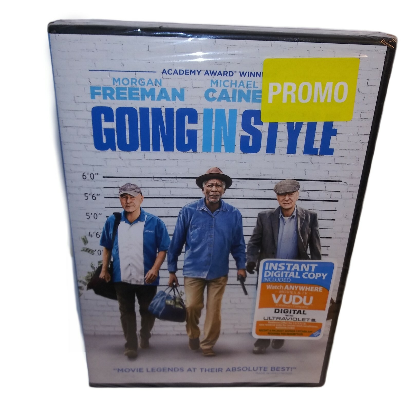 Going In Style DVD Movie Morgan Freeman Matt Dillon Promo New Sealed ...