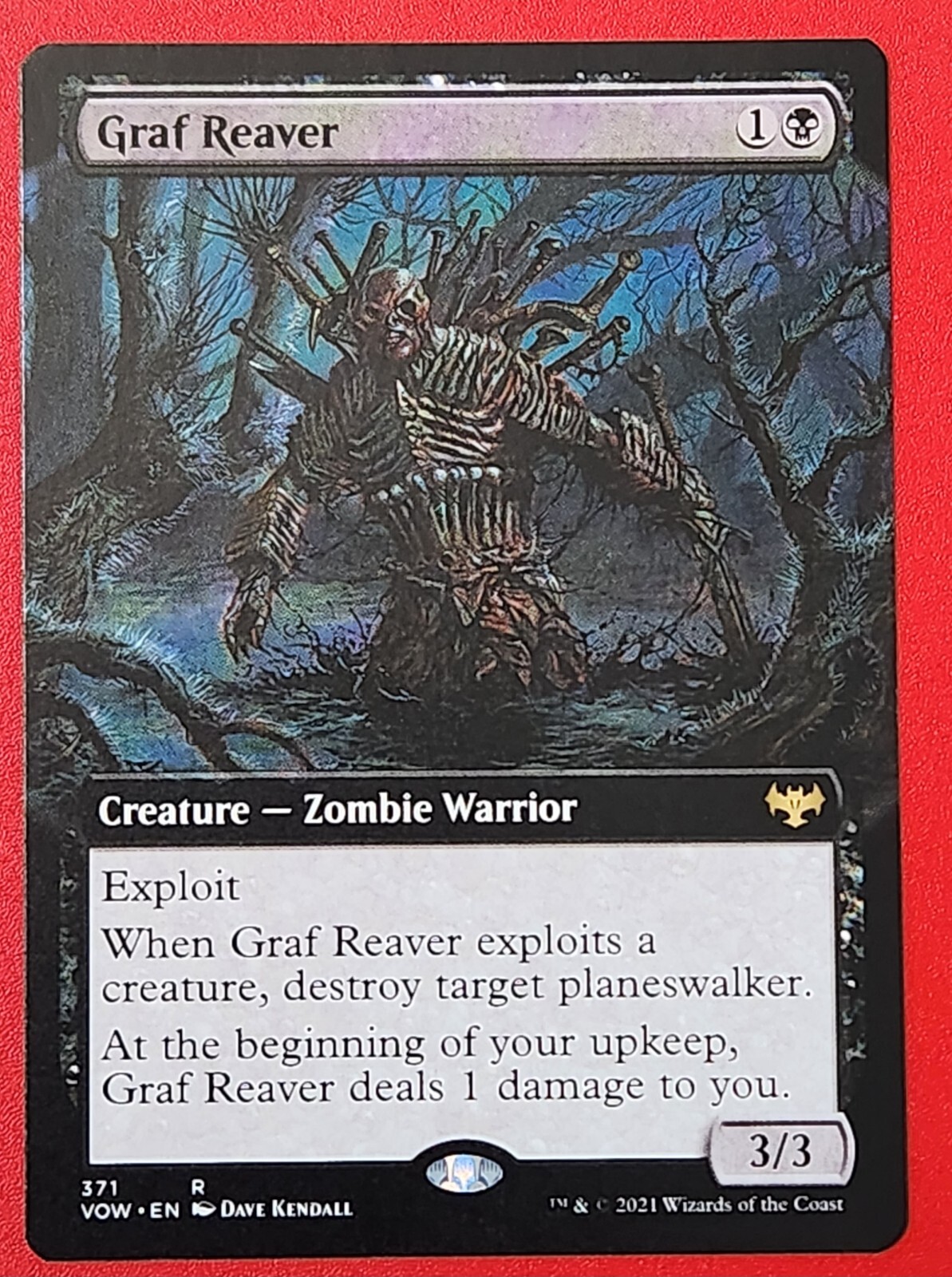 MTG Graf Reaver (Extended Art) 371 Innistrad: Crimson Vow Regular RARE ...