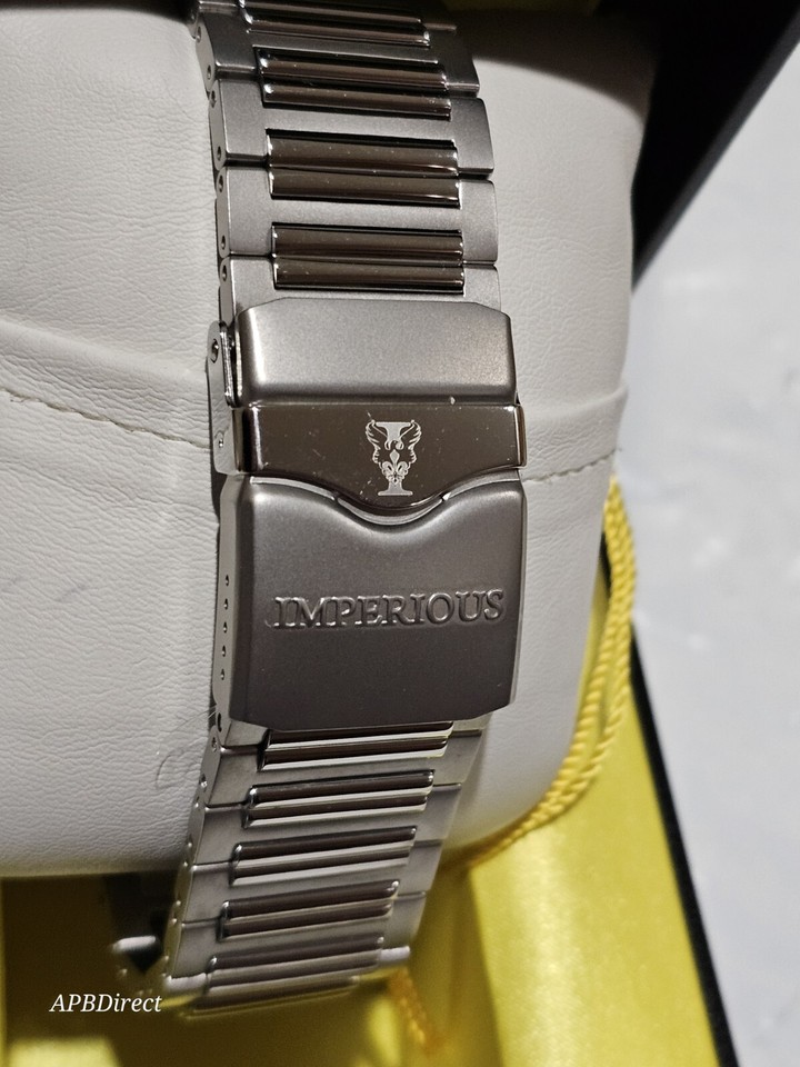 Invicta - IMPERIOUS- JAILBREAK - Silver Plated - Swiss Ronda 515 - mens ...