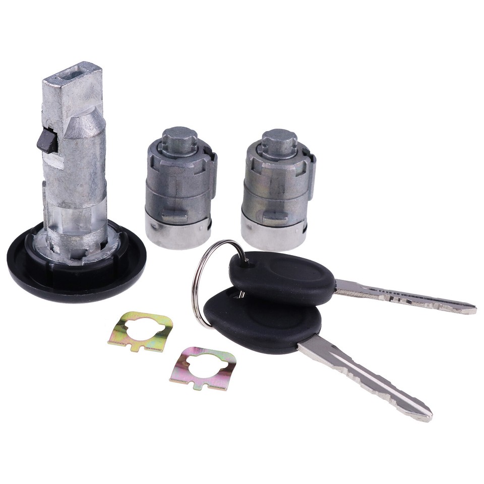 For Chevy GMC 2002 Ignition Key Switch Cylinder Door Liftgate Lock Set ...
