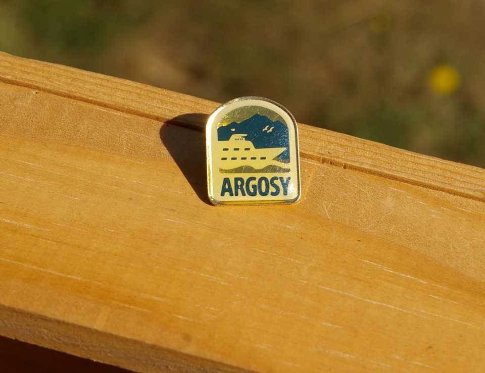 Argosy Cruises Logo Metal & Enamel Lapel Pin Pinback | eBay