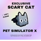 PET SIMULATOR X (PSX) - Exclusive Scary Cat CLEAN 100% (CHEAPEST&FAST ...