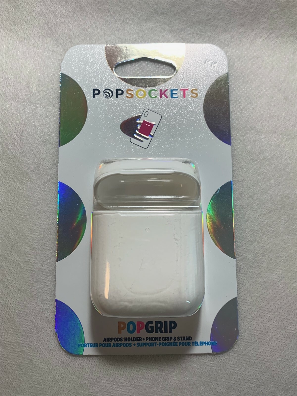 PopSockets PopGrip AirPods Holder+Phone Grip & Stand- Multiple Colors ...